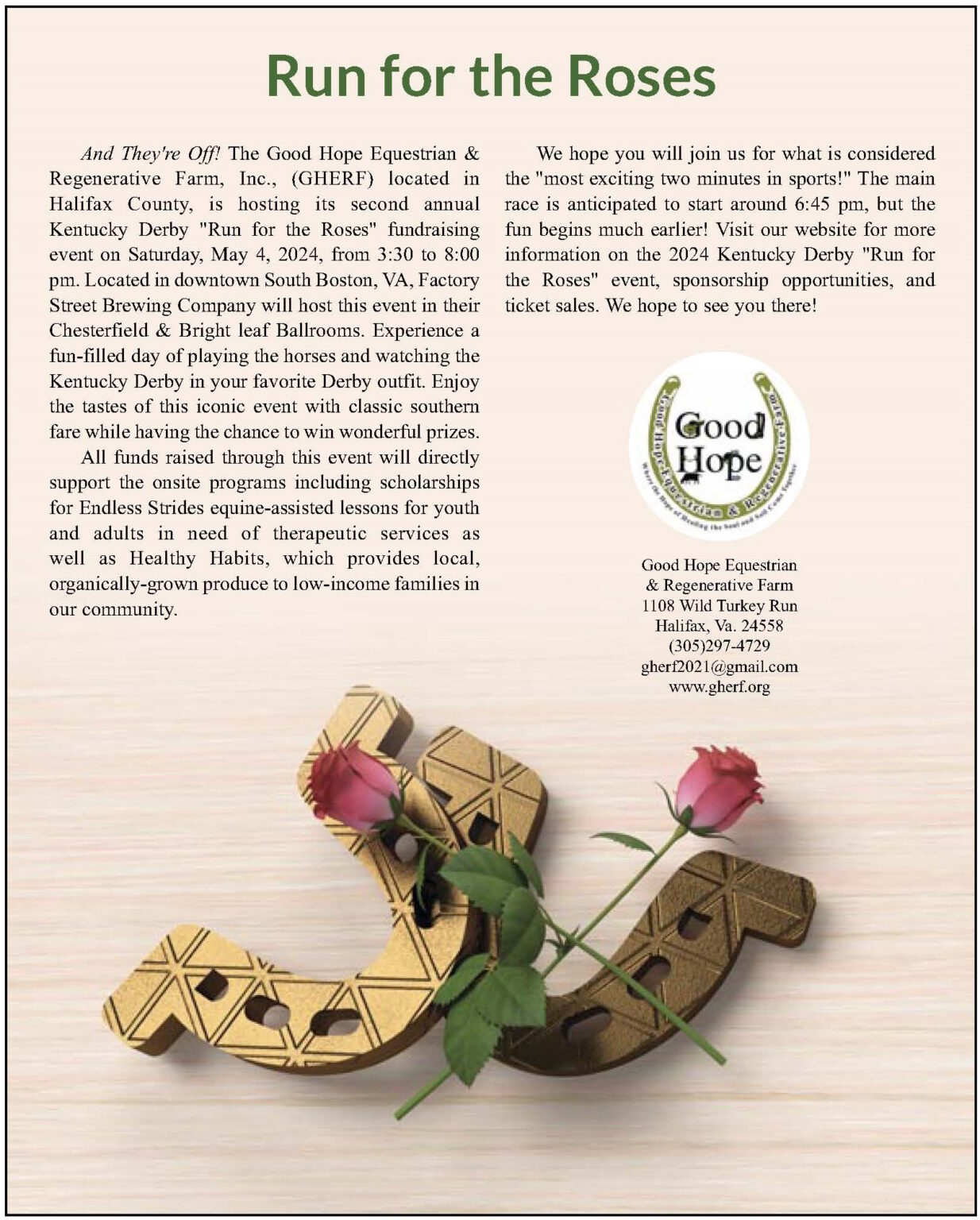 Run for the Roses 2024 - River City Area Magazine